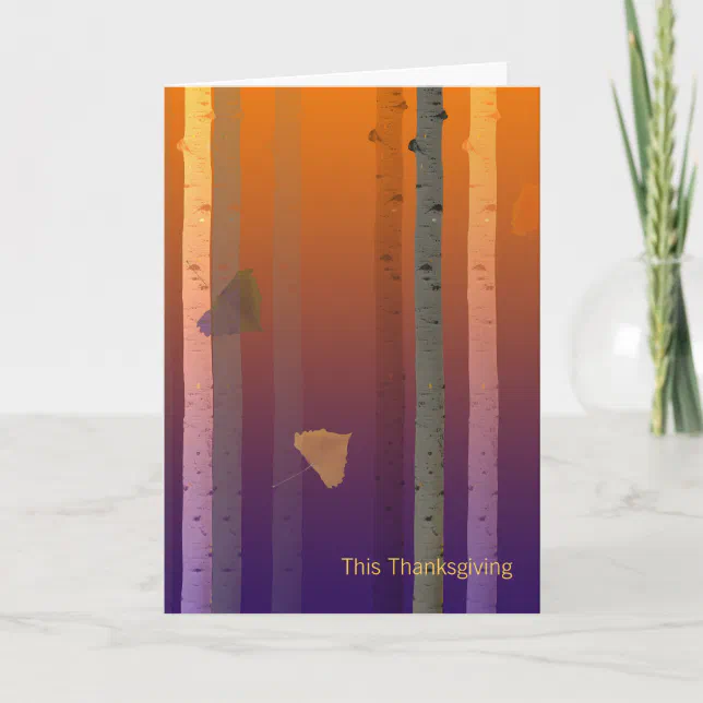 Business Client Thanksgiving Card | Zazzle