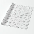 Business Company Add Custom Logo Merry Christmas Wrapping Paper | Zazzle