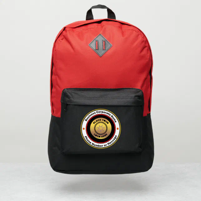 Business Company Logo Brand Promotional Custom Port Authority® Backpack ...