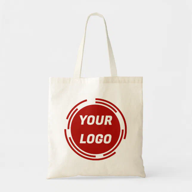 Business Company Logo CUSTOMIZABLE Tote Bag | Zazzle