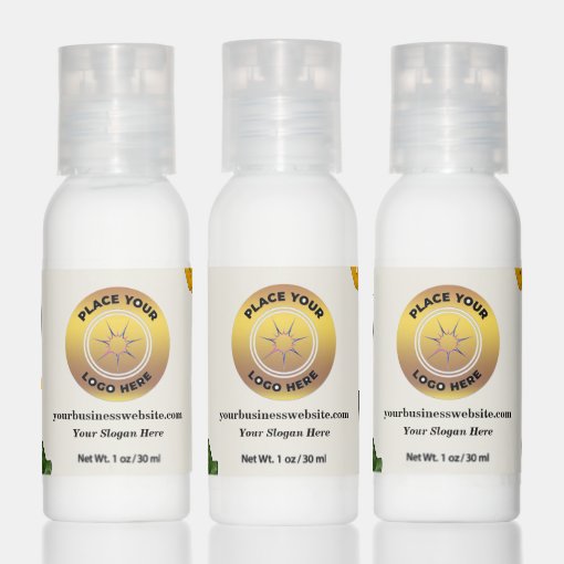 Business Company Logo Promotional Brand Custom Hand Lotion | Zazzle