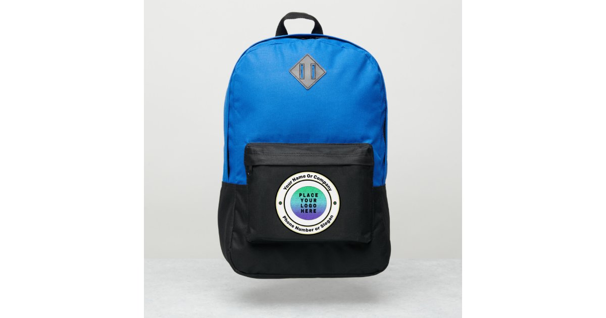 Business Company Logo Promotional Brand Custom Port Authority® Backpack ...