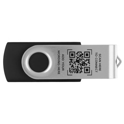 Business Company | QR Code Scan Flash Drive | Zazzle