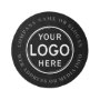 Business Corporate Company Logo Modern Round Area Rug | Zazzle