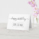 Business Customer Happy Birthday Card - Add Logo | Zazzle