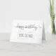Business Customer Happy Birthday Card - Add Logo | Zazzle