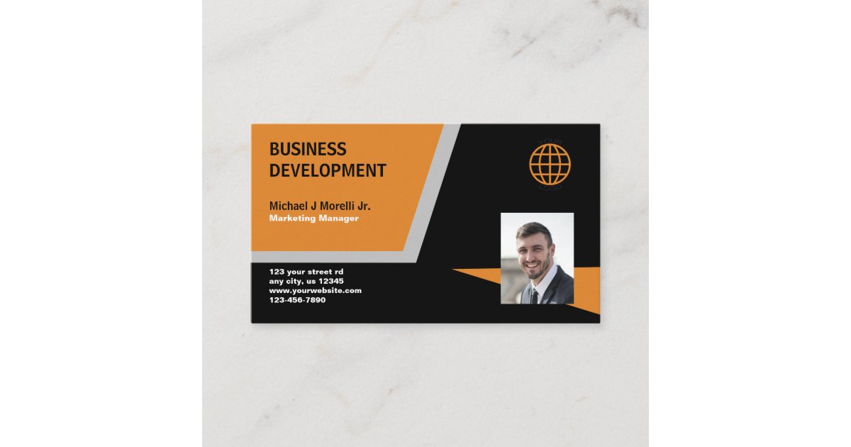 Business Development Business Business Card | Zazzle
