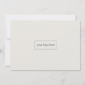 Business Event | Minimalist Professional Photo Invitation | Zazzle