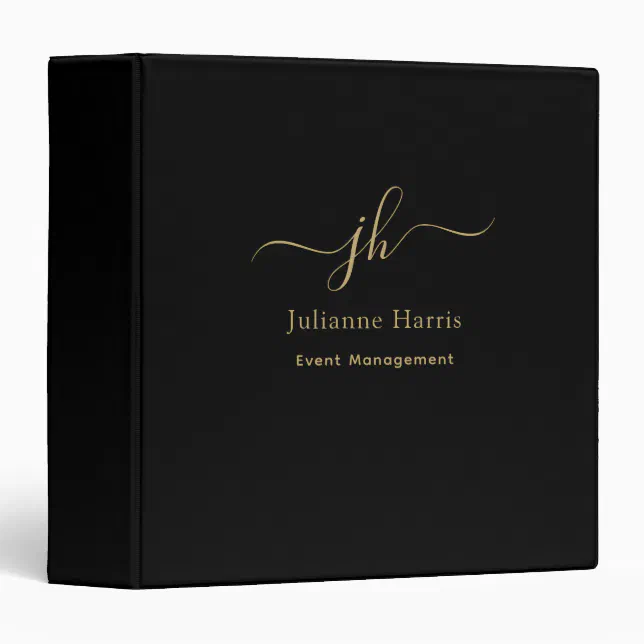 Business Event Planning Presentation Binder | Zazzle