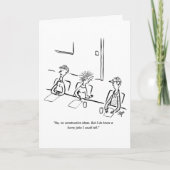 Business funny joke greeting card | Zazzle