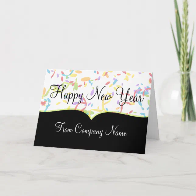 Business Happy New Year Cards | Zazzle
