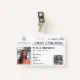 Business ID Logo | Attorney at Court White Badge | Zazzle