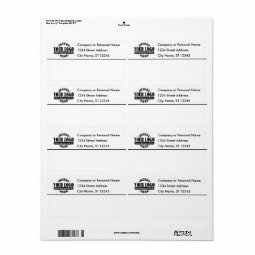 Business Laser Address Labels | Zazzle