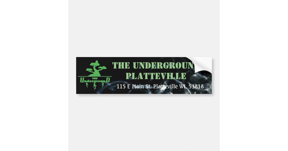 Business Logo and Address Bumper Sticker | Zazzle