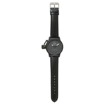 Business Logo | Black Professional Corporate Watch | Zazzle