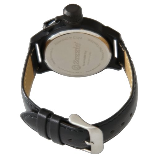 Business Logo | Black Professional Corporate Watch | Zazzle