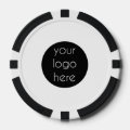 Business Logo Company Promotional QR Code Poker Chips | Zazzle