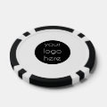 Business Logo Company Promotional QR Code Poker Chips | Zazzle