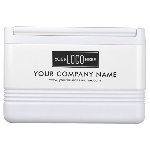 Business Logo Cooler | Zazzle