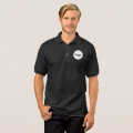 Business Logo Custom Employee Company Polo Shirt | Zazzle