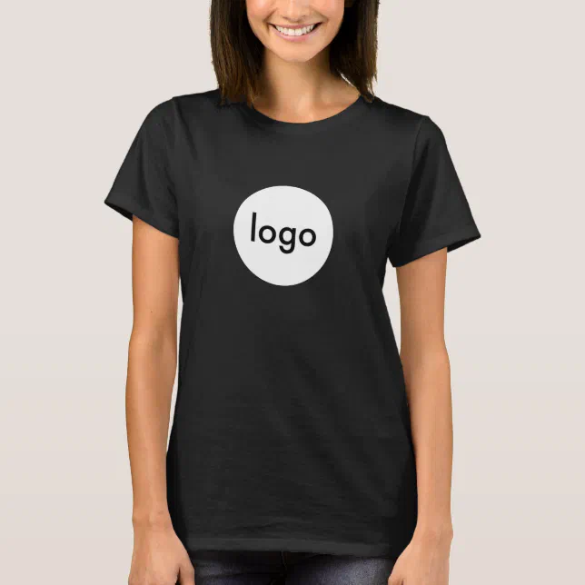 Business Logo Custom Employee Company T-Shirt | Zazzle