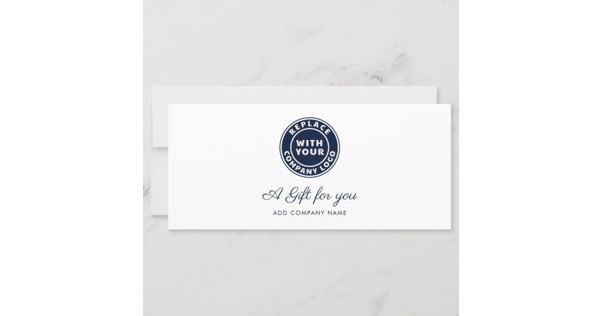 Business Logo Customer Loyalty Gift Certificate | Zazzle