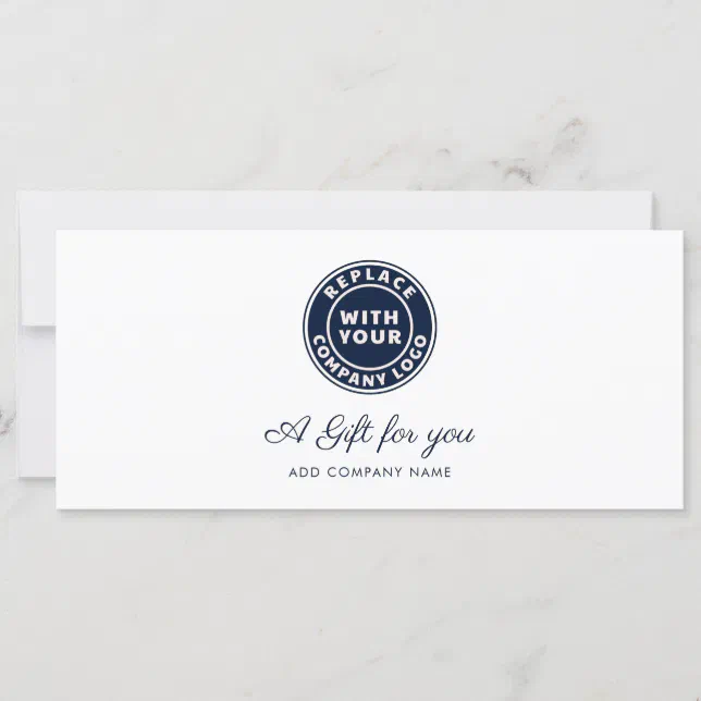 Business Logo Customer Loyalty Gift Certificate | Zazzle