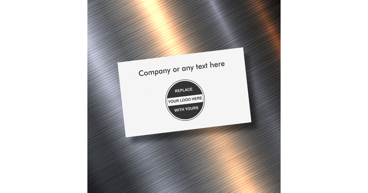 Business Logo Design Business Card Magnet | Zazzle