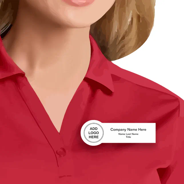 Business Logo Design Name Tag | Zazzle