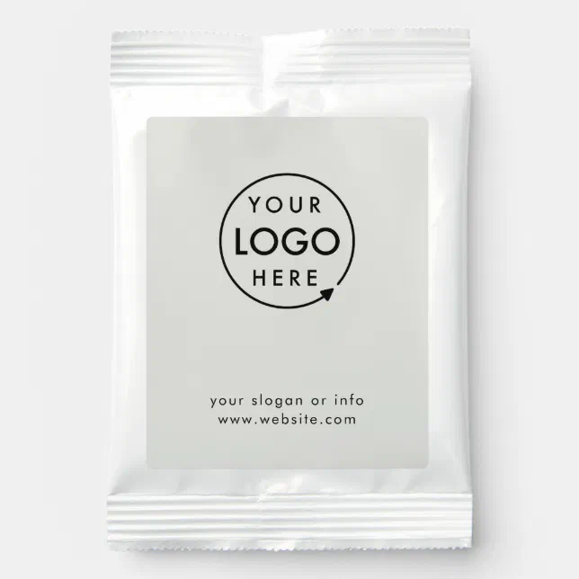 Business Logo Gray Professional Conference Cocoa Hot Chocolate Drink ...