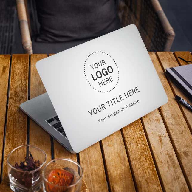 Business Logo Hp Laptop Skin | Zazzle