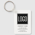 Business Logo Keychain | Zazzle