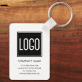 Business Logo Keychain | Zazzle