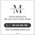 Business Logo Minimalist Promotional Car Bumper Sticker | Zazzle