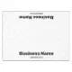 Business Logo Name and Website White Tablecloth | Zazzle