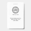 Business Logo Photo Promotional Name Badge | Zazzle