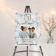 Business logo photo welcome marble white foam board | Zazzle