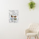 Business logo photo welcome marble white foam board | Zazzle