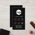 Business Logo | Professional Company Punch Loyal Loyalty Card | Zazzle