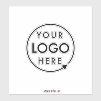 Business Logo | Professional Corporate Laptop Sticker | Zazzle