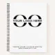 Business Logo Professional White Notebook | Zazzle
