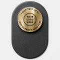 Business Logo Promotional Gold PopSocket | Zazzle