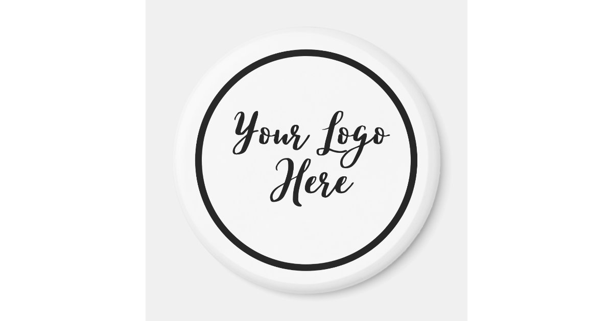 Business Logo Promotional Magnet | Zazzle