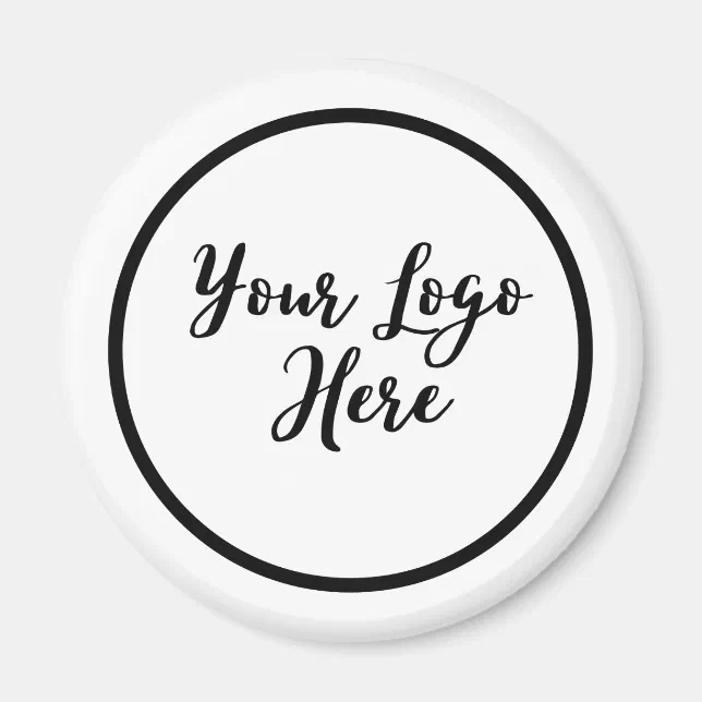 Business Logo Promotional Magnet | Zazzle
