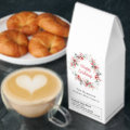 Business Logo QR Code Promotional Christmas Roasted Coffee | Zazzle