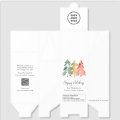 Business Logo QR Code Promotional Christmas Roasted Coffee | Zazzle