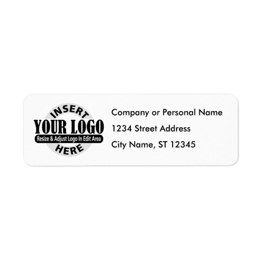 Business Logo Return Address Label | Zazzle.com Business Logo Return Address Label | Zazzle.com