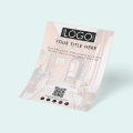 Business Logo Social Media QR Code Faded Photo Flyer | Zazzle