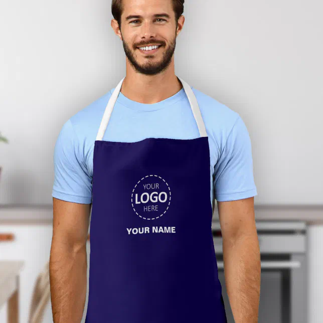Business Logo Upload Template - Create Your Own Apron | Zazzle
