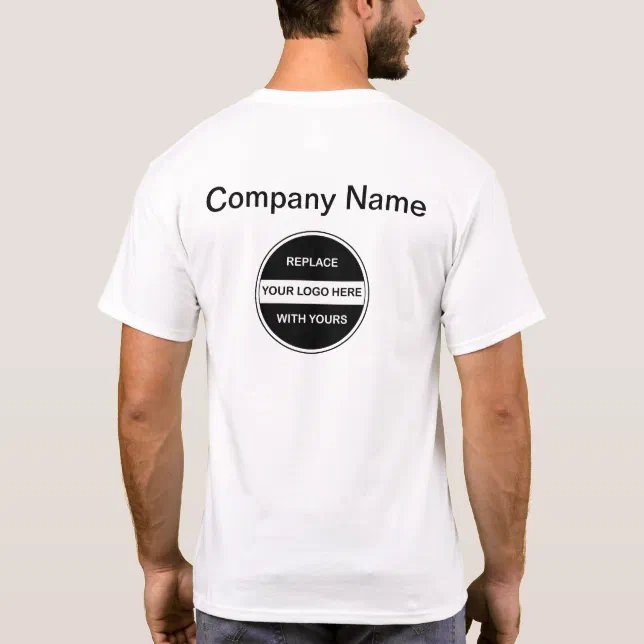 Business Logo Work Shirts | Zazzle